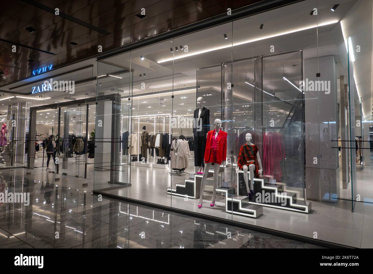 The shops at Hudson Yards are luxury stores, New York City, USA 2022 Stock Photo - Alamy