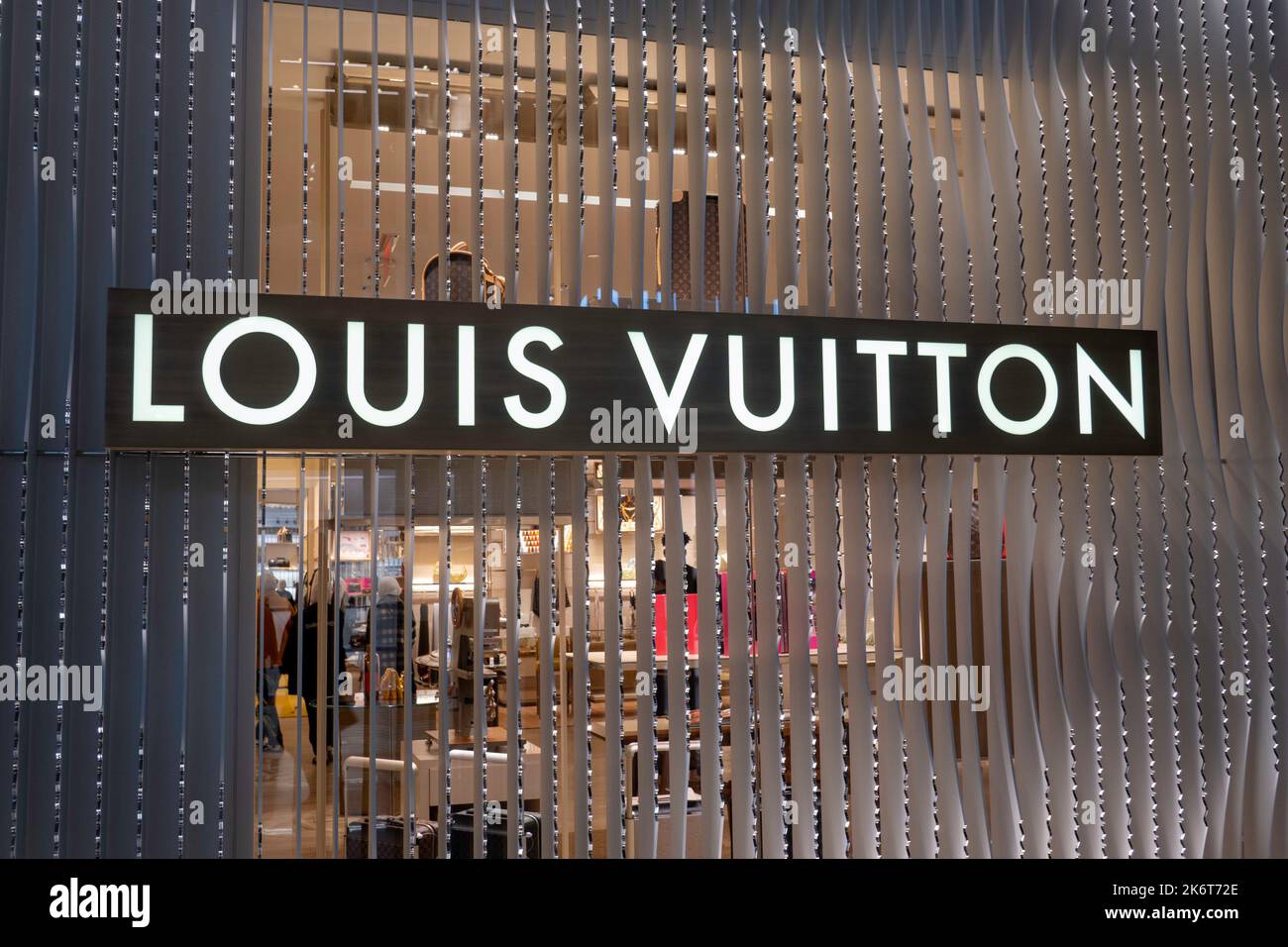 The shops at Hudson Yards are luxury stores, New York City, USA 2022 Stock Photo - Alamy