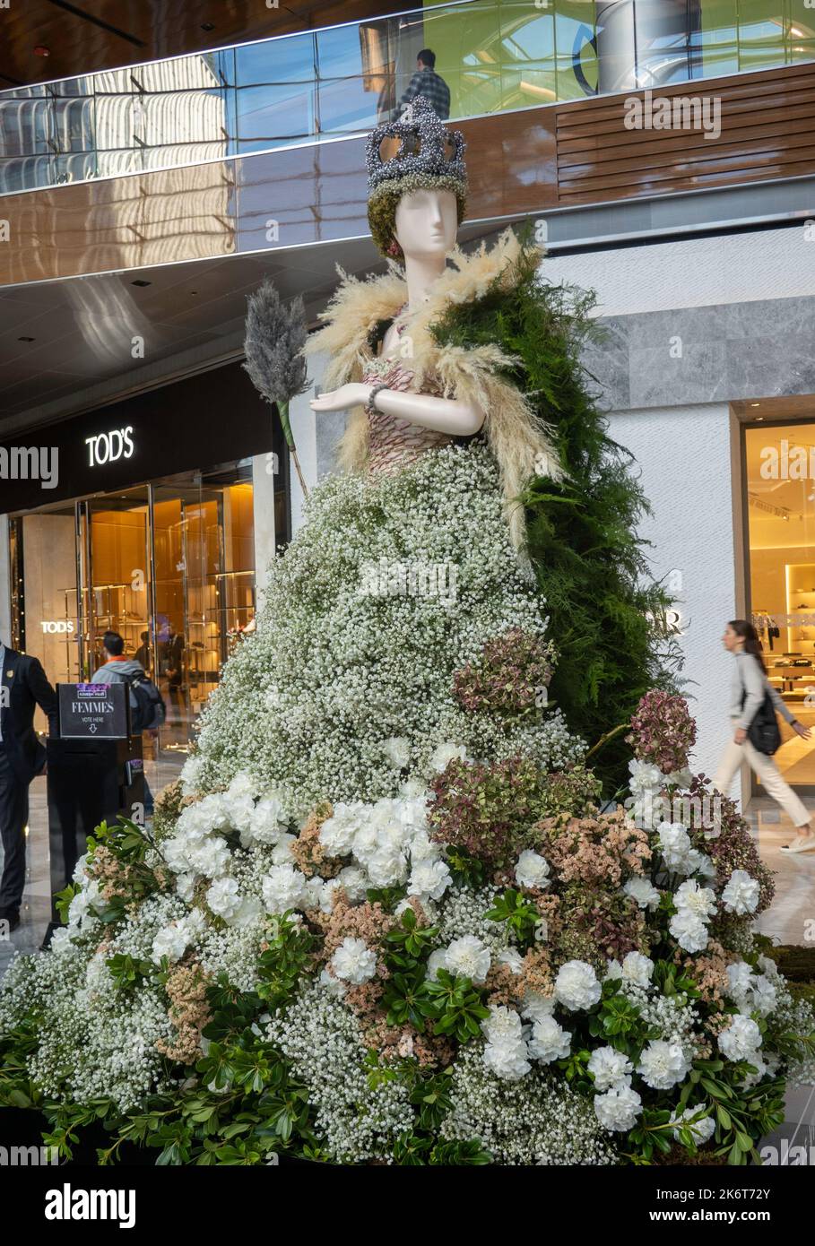 The shops at Hudson Yards are luxury stores, New York City, USA 2022 Stock Photo - Alamy