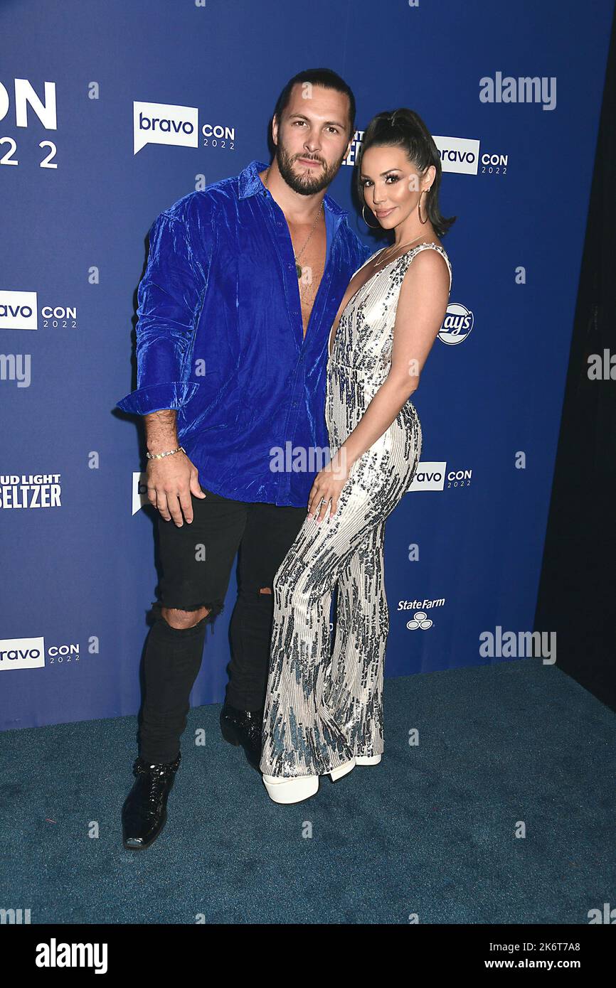 Brock Davies and wife Sheana Shay of "Vanderpump Rules" attends Andy's ...