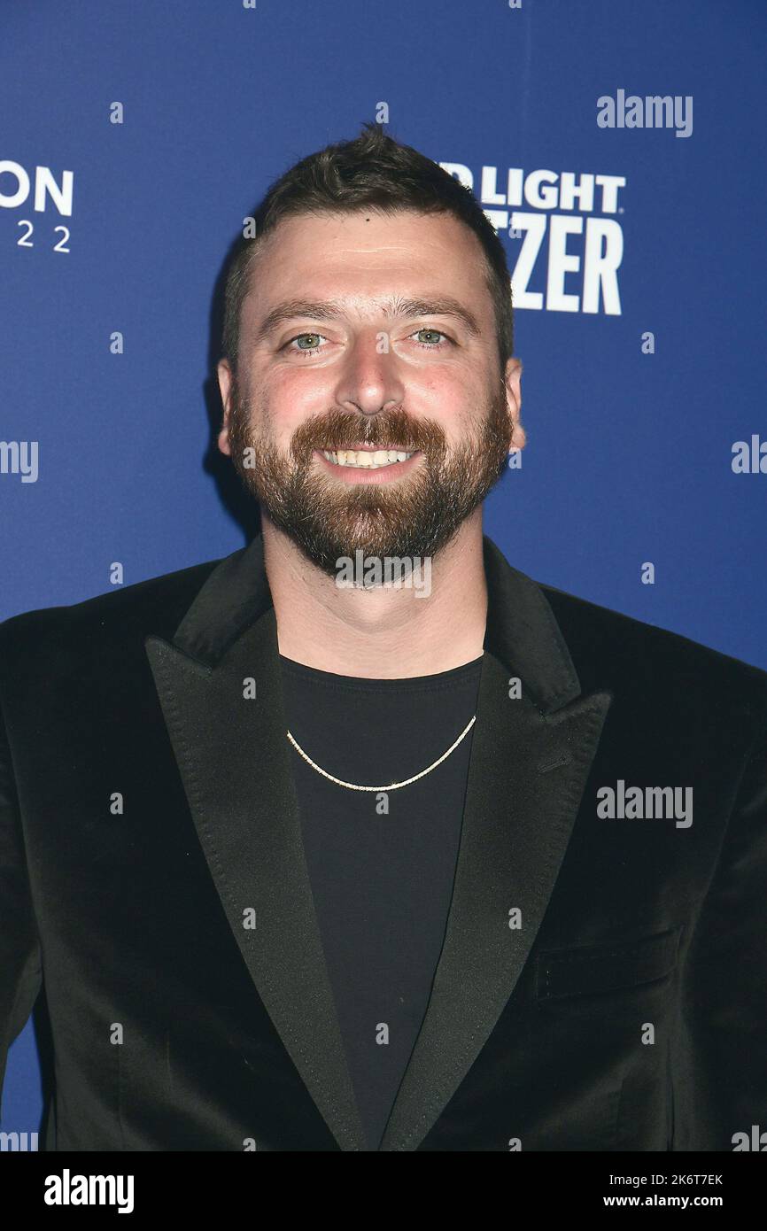 Chris Manzo attends Andy's Legends Ball at BravoCon 2022 on October 14 ...