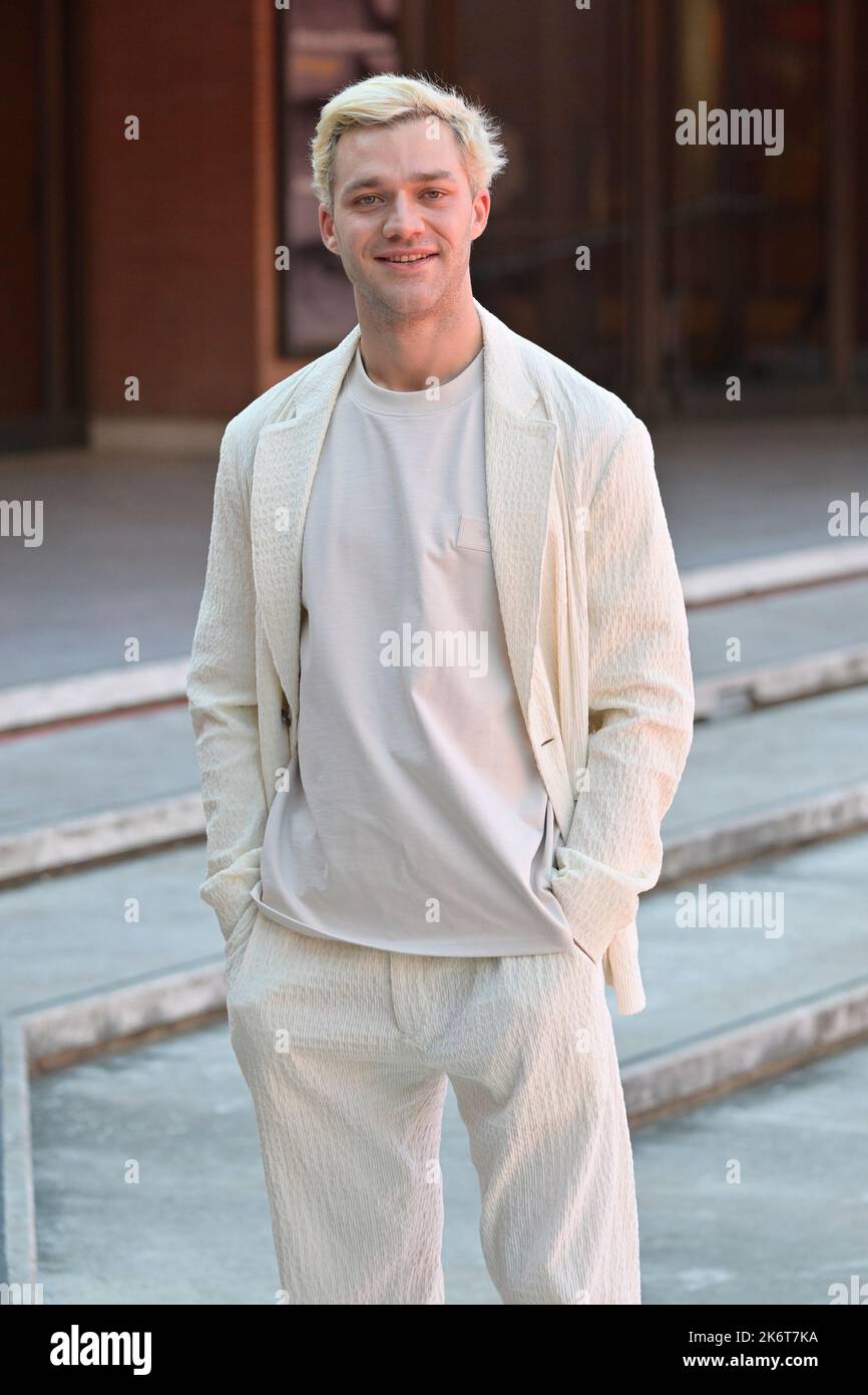 Lorenzo Richelmy attends the photocall of the movie "L'uomo sulla ...