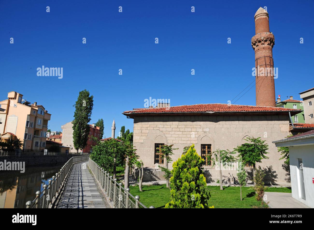Located in Aksaray, Turkey, the Egri Minaret was built in the 13th ...
