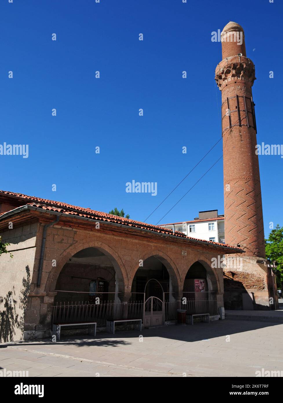 Located in Aksaray, Turkey, the Egri Minaret was built in the 13th ...