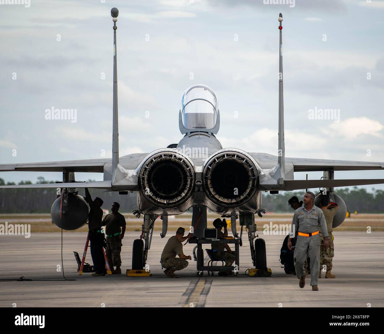 U.S. Airmen with the 159th Fighter Wing, Louisiana Air National Guard ...