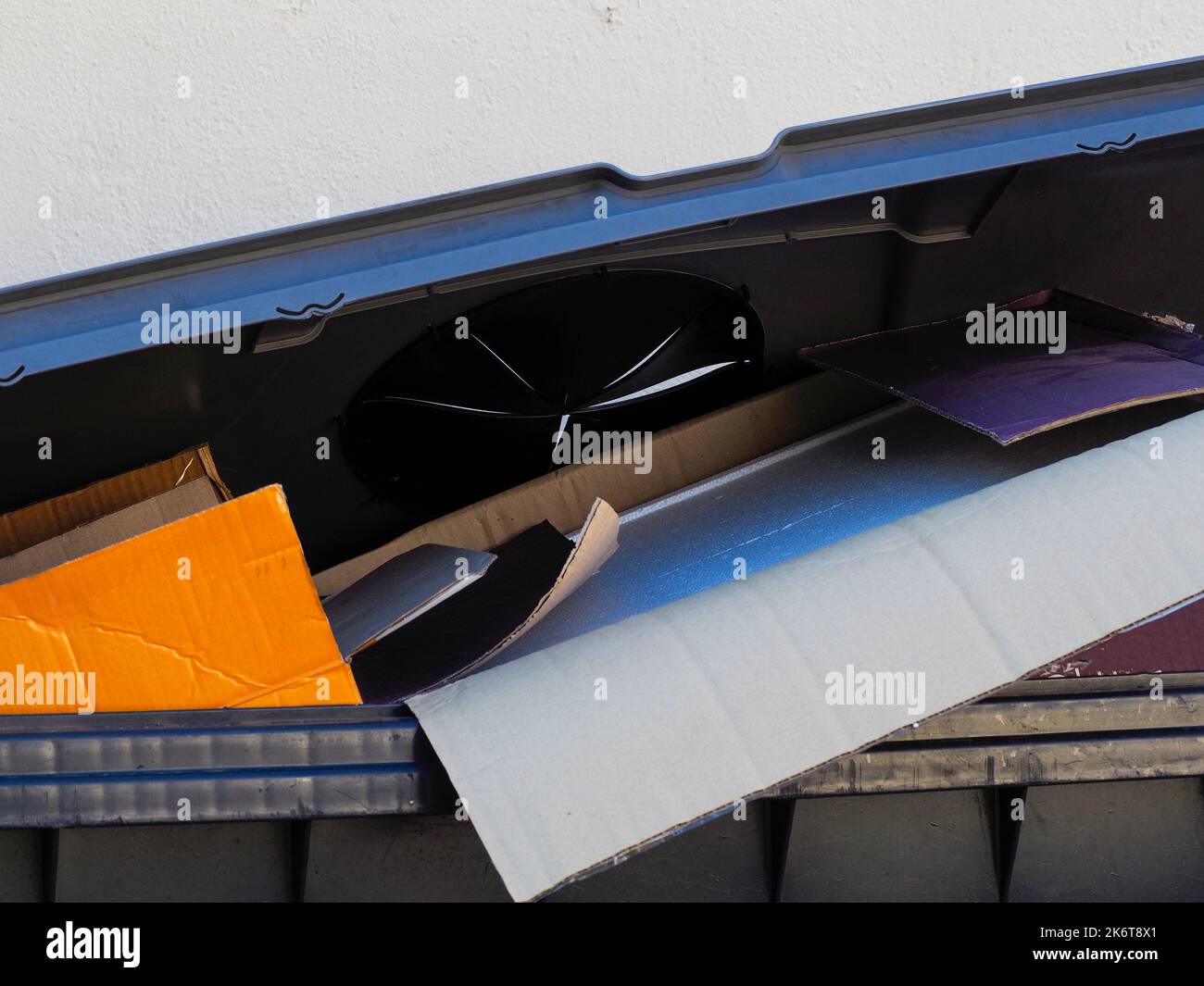 Cardboard Recycling Dumpster Bins. recycling and environmental care ...