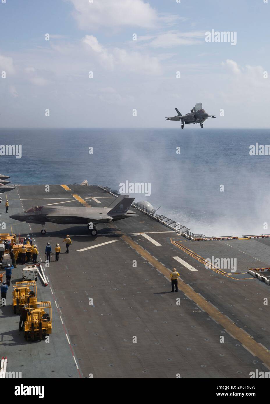 221015-N-TT639-1150 PHILIPPINE SEA (Oct. 15, 2022) – An F-35B Lightning ...