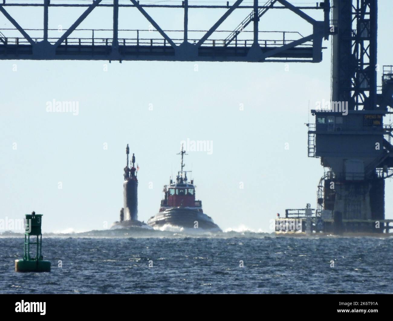 221014-N-ZZ999-0077 GROTON, Conn. (October 14, 2022) – The USS Oregon ...