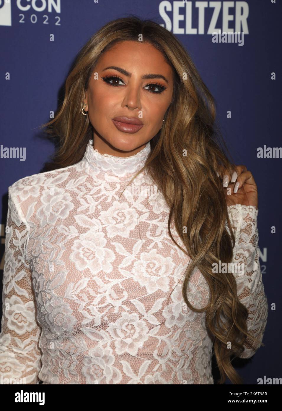 October 14, 2022, New York City, New York, USA: Reality star LARSA ...