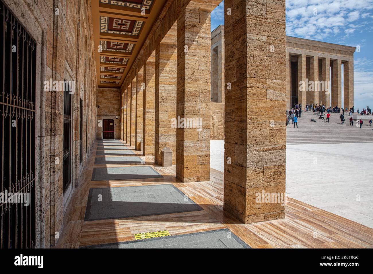 Anitkabir, Ankara, Turkey - 14 April 2022 ; Anitkabir is the Mausoleum ...