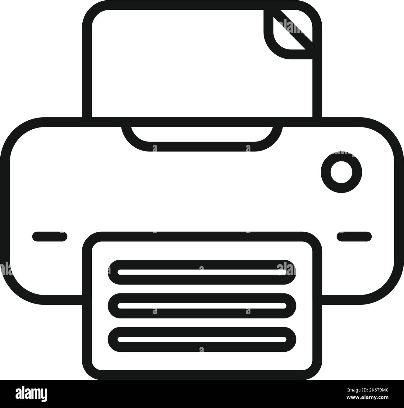 Paper printer Black and White Stock Photos & Images - Alamy