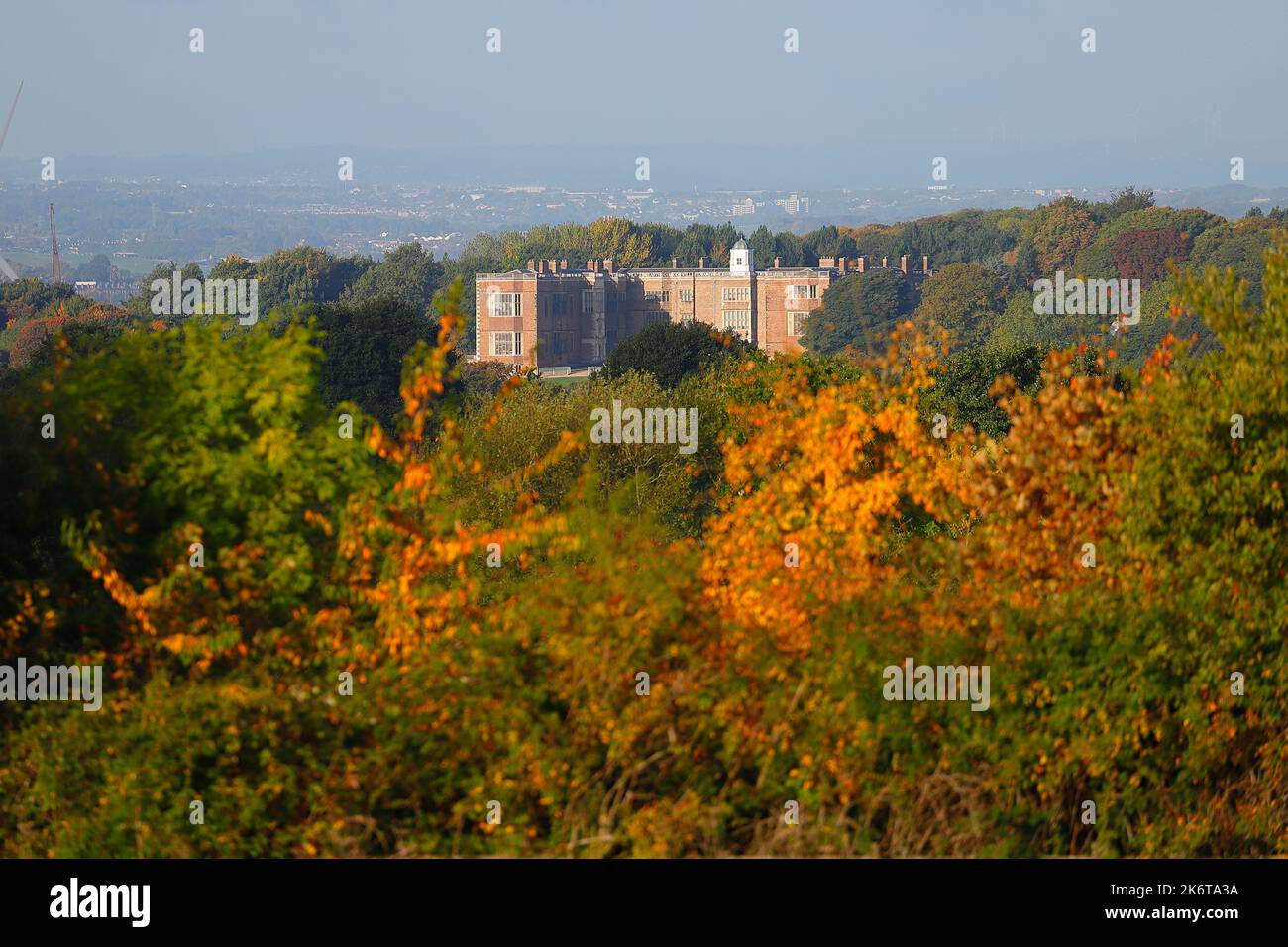 Temple newsam house from swillington hi-res stock photography and ...