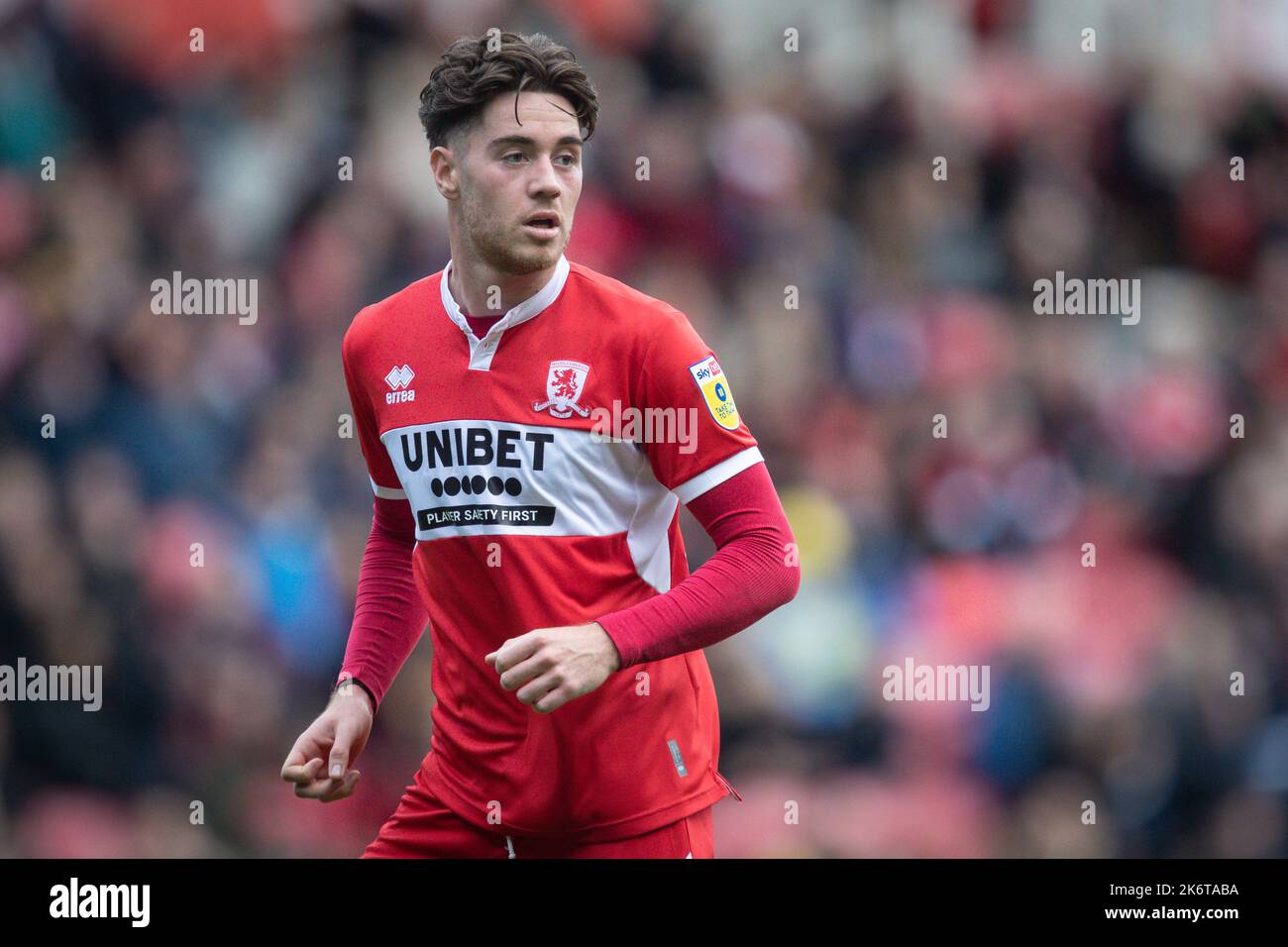 Hayden Hackney #30 of Middlesbrough during the Sky Bet Championship ...