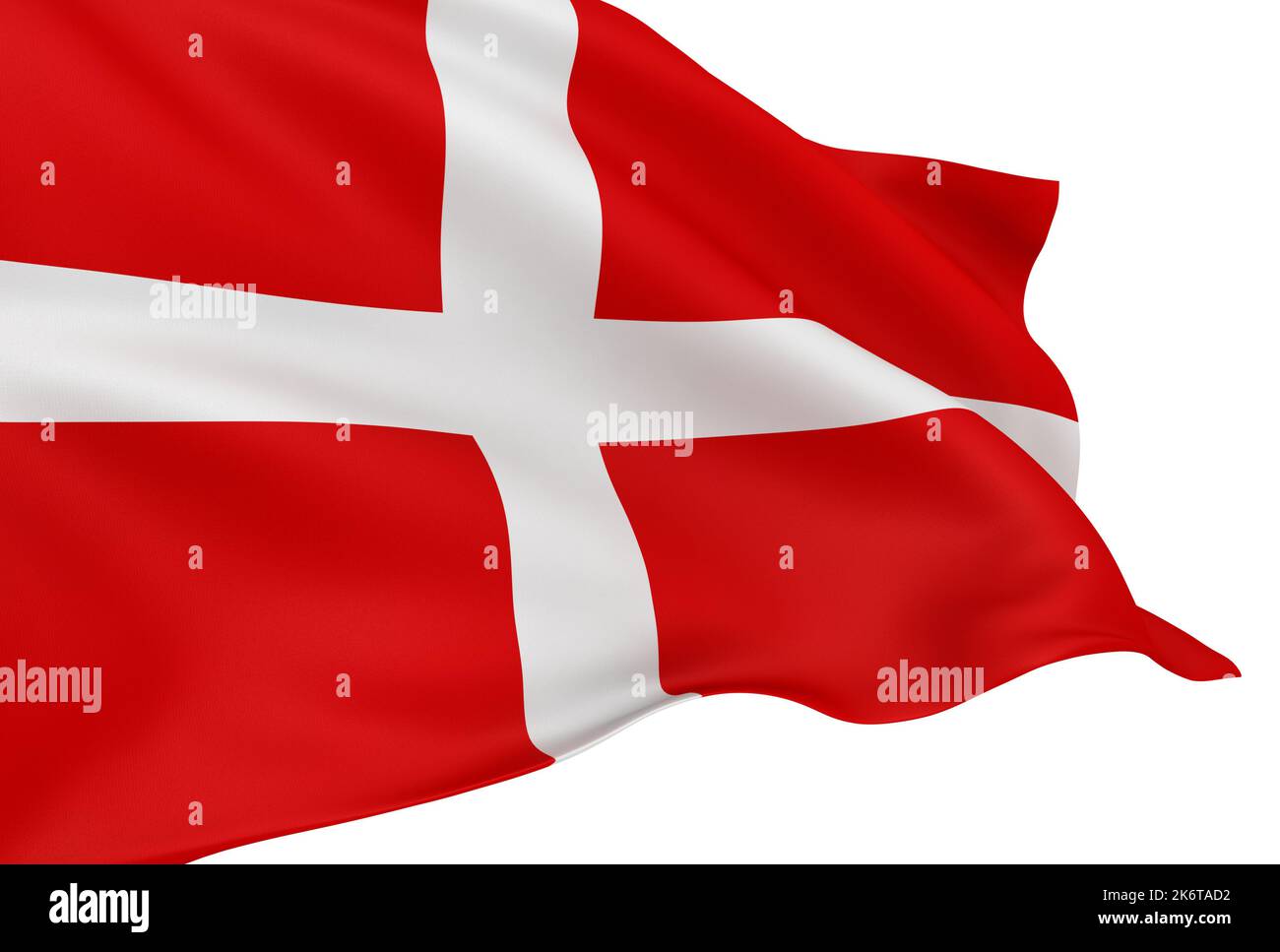 Denmark flag waving wind background hi-res stock photography and images ...