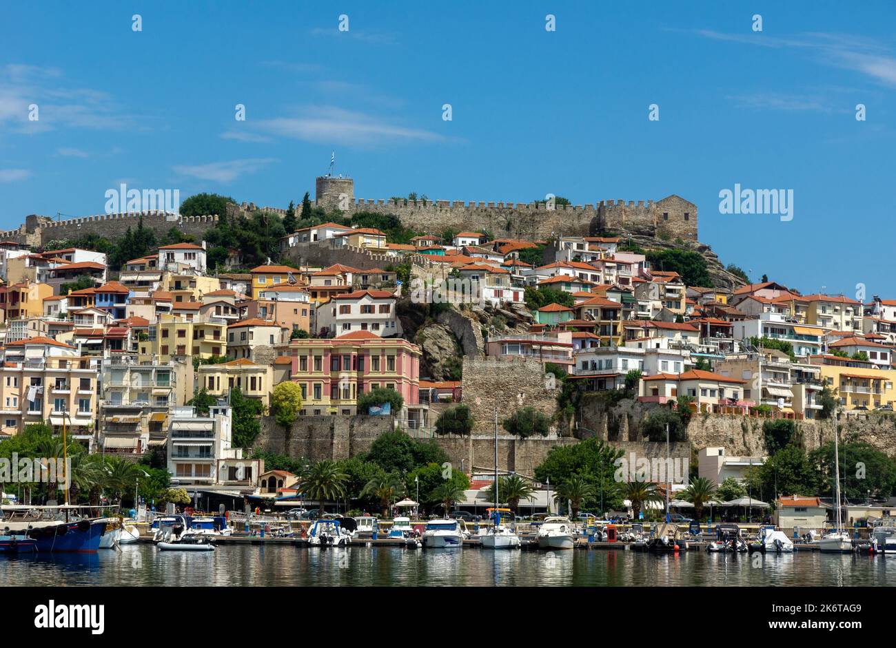 Kavala harbour in greece hi-res stock photography and images - Alamy