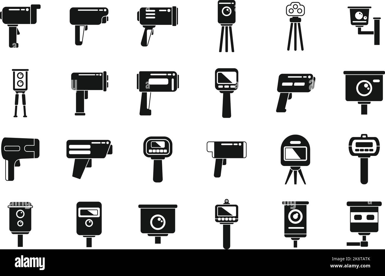 Police speed camera vehicle Stock Vector Images - Alamy