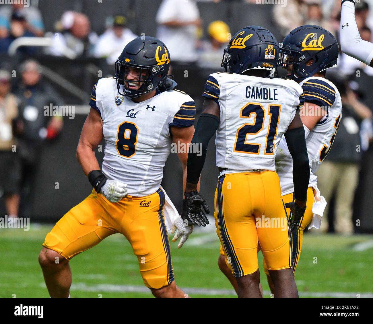 October 15, 2022: California Golden Bears linebacker Jackson Sirmon (8 ...