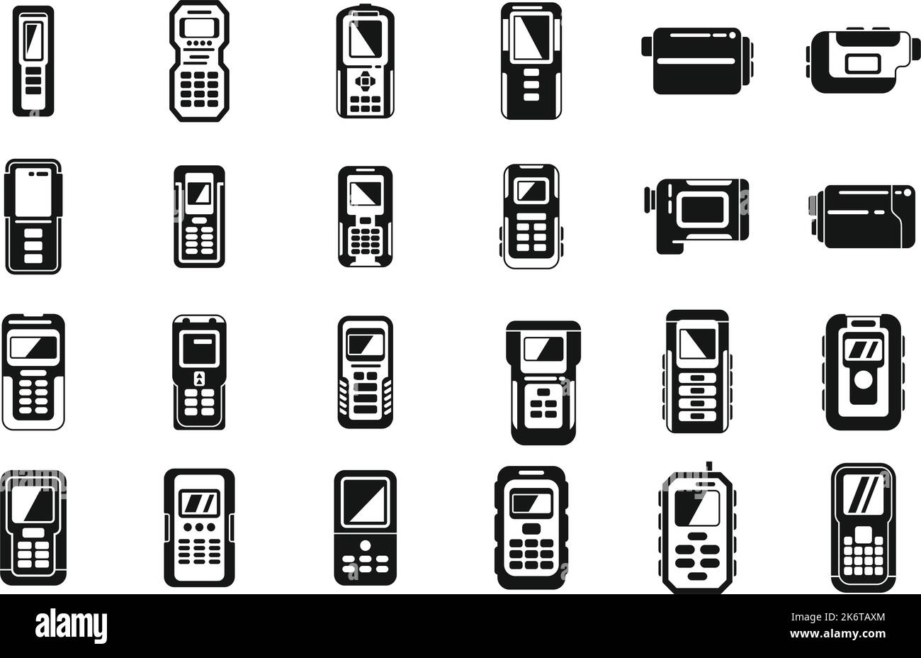 Laser meter icons set simple vector. Level distance. Meter digital ...