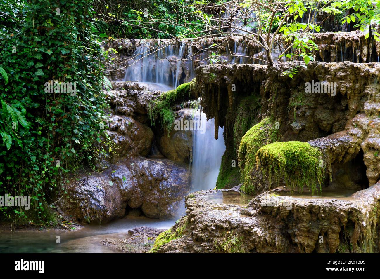 Krushuna's waterfalls, located in Bulgaria are the longest waterfalls ...