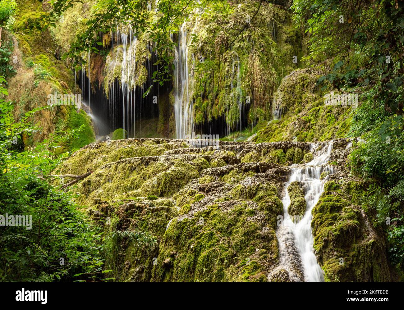 Krushuna's waterfalls, located in Bulgaria are the longest waterfalls ...