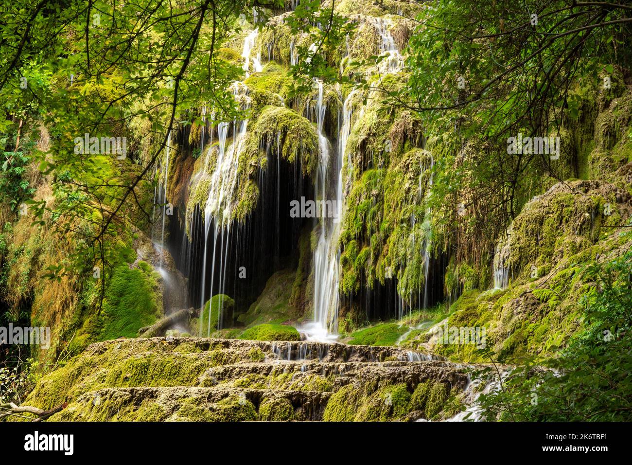 Krushuna's waterfalls, located in Bulgaria are the longest waterfalls ...