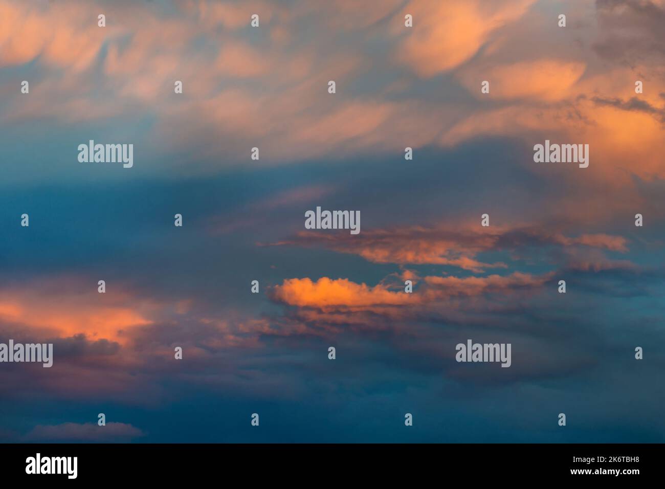 Dramatic sky clouds at sunset Stock Photo - Alamy