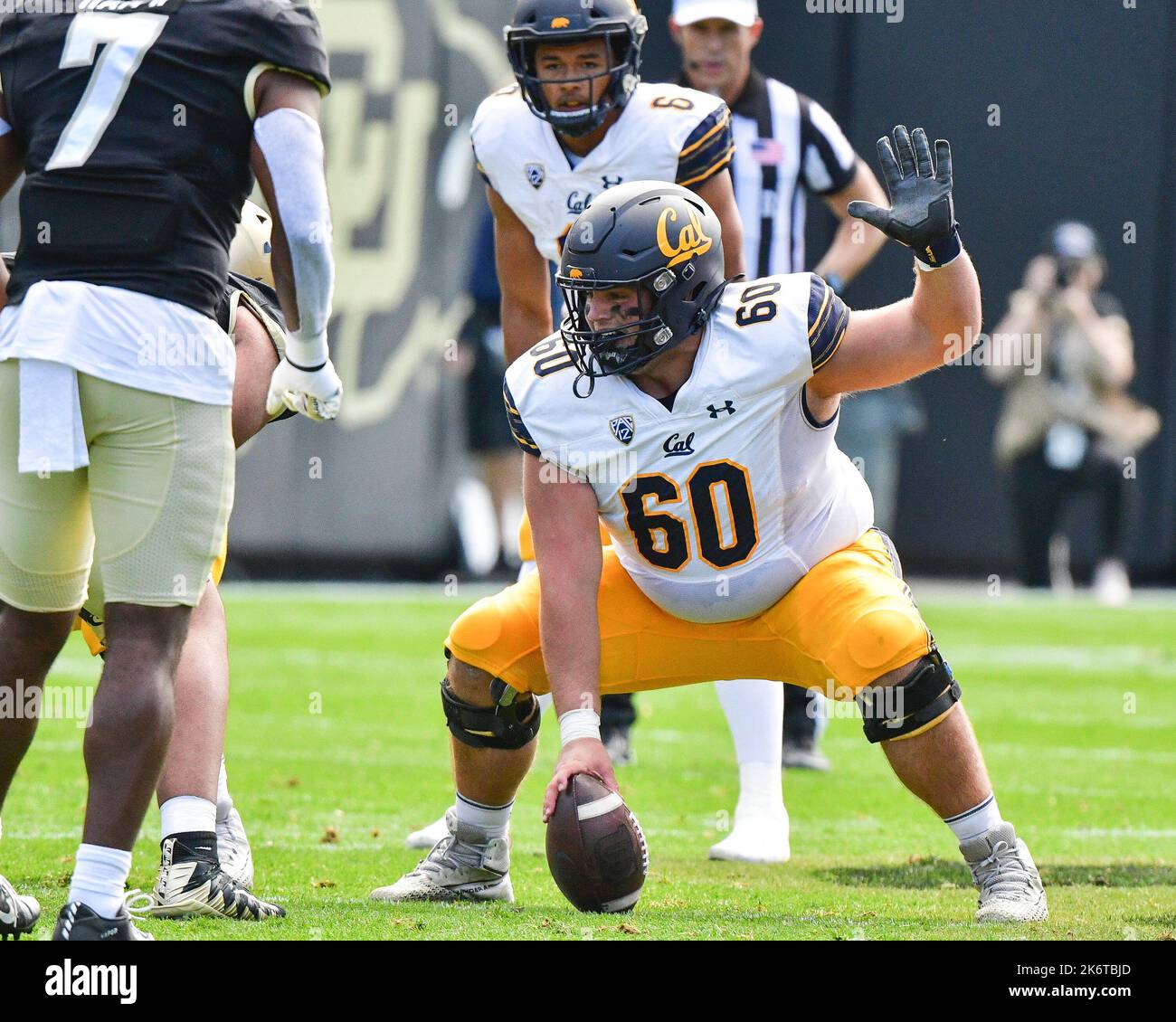 October 15, 2022: California Golden Bears offensive lineman Brian ...
