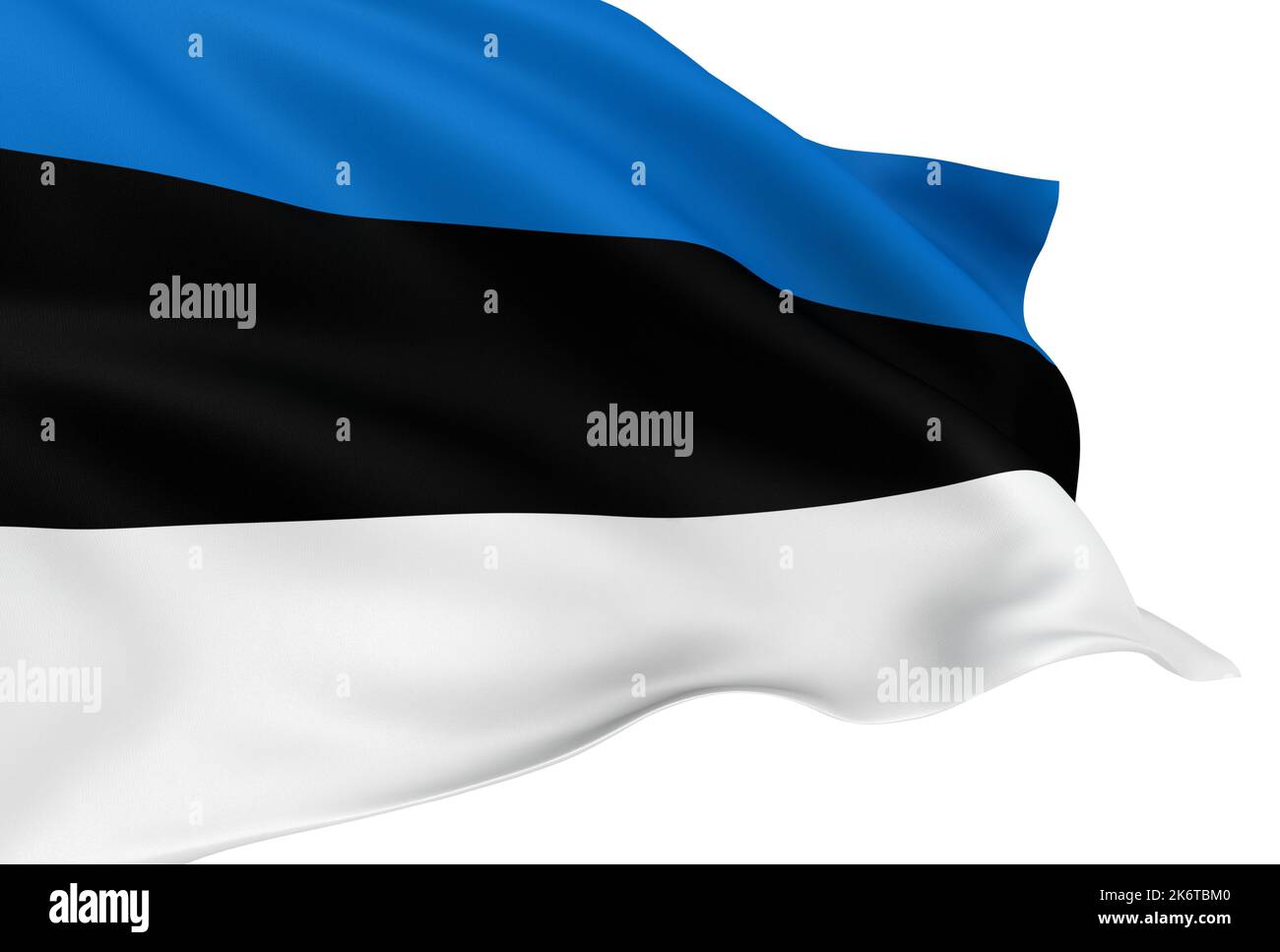 Waving estonian flag hi-res stock photography and images - Alamy