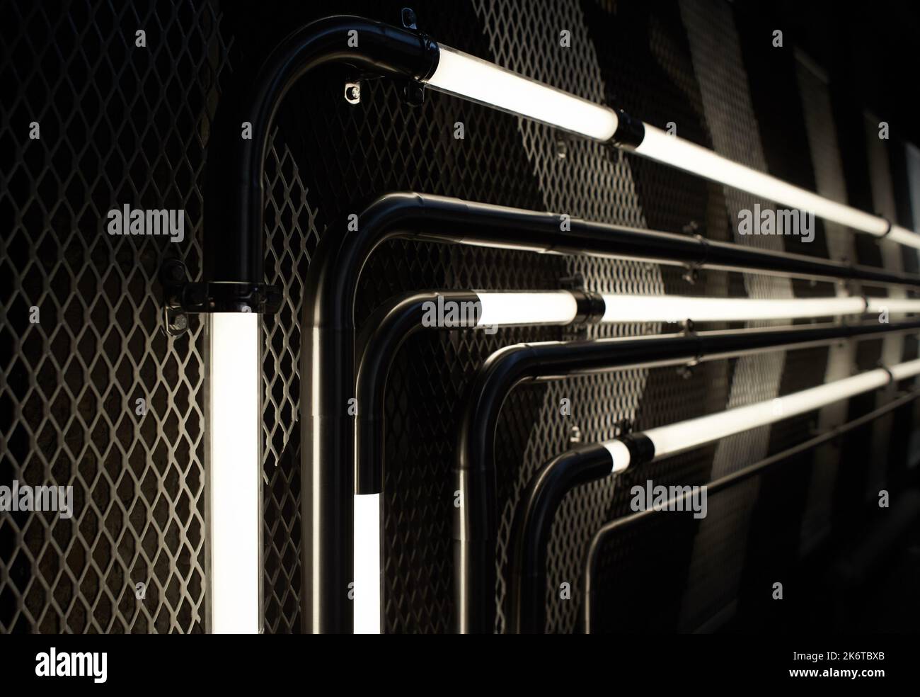 Industrial concept. Tubes, Pressure Gauges. Close up of Pipe, Flow ...