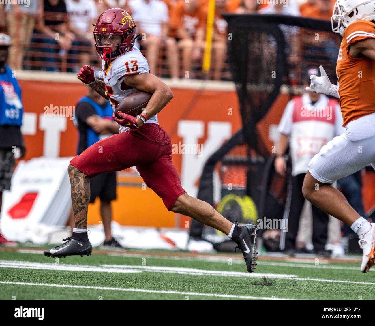 October 15, 2022. Jaylin Noel #13 of the Iowa State Cyclones in action ...