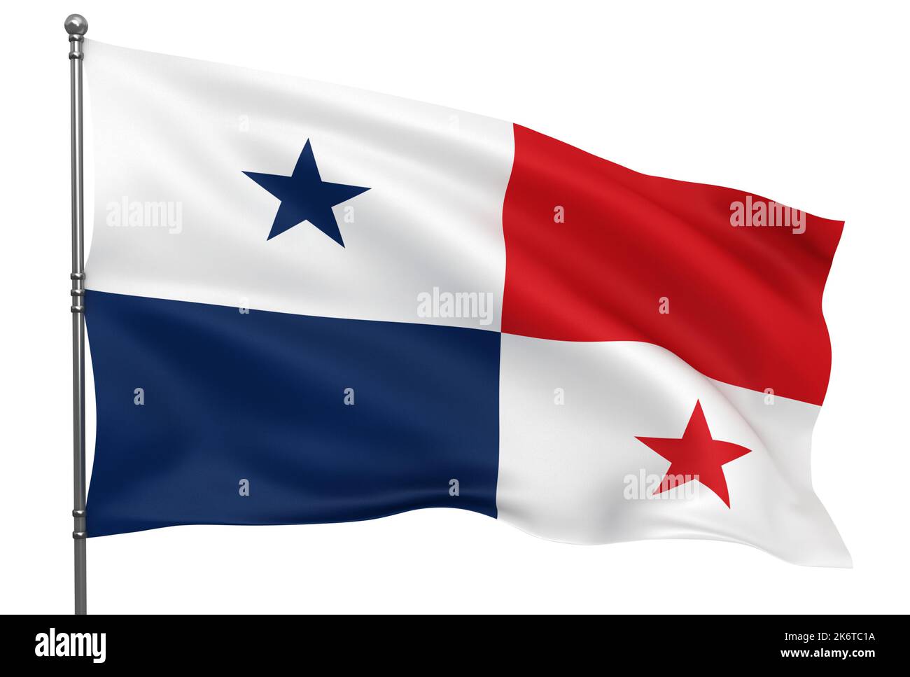 Panamanian national flag hi-res stock photography and images - Alamy
