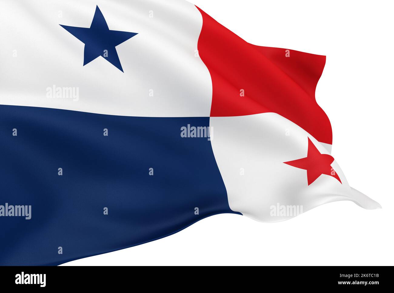 Panamanian national flag hi-res stock photography and images - Alamy