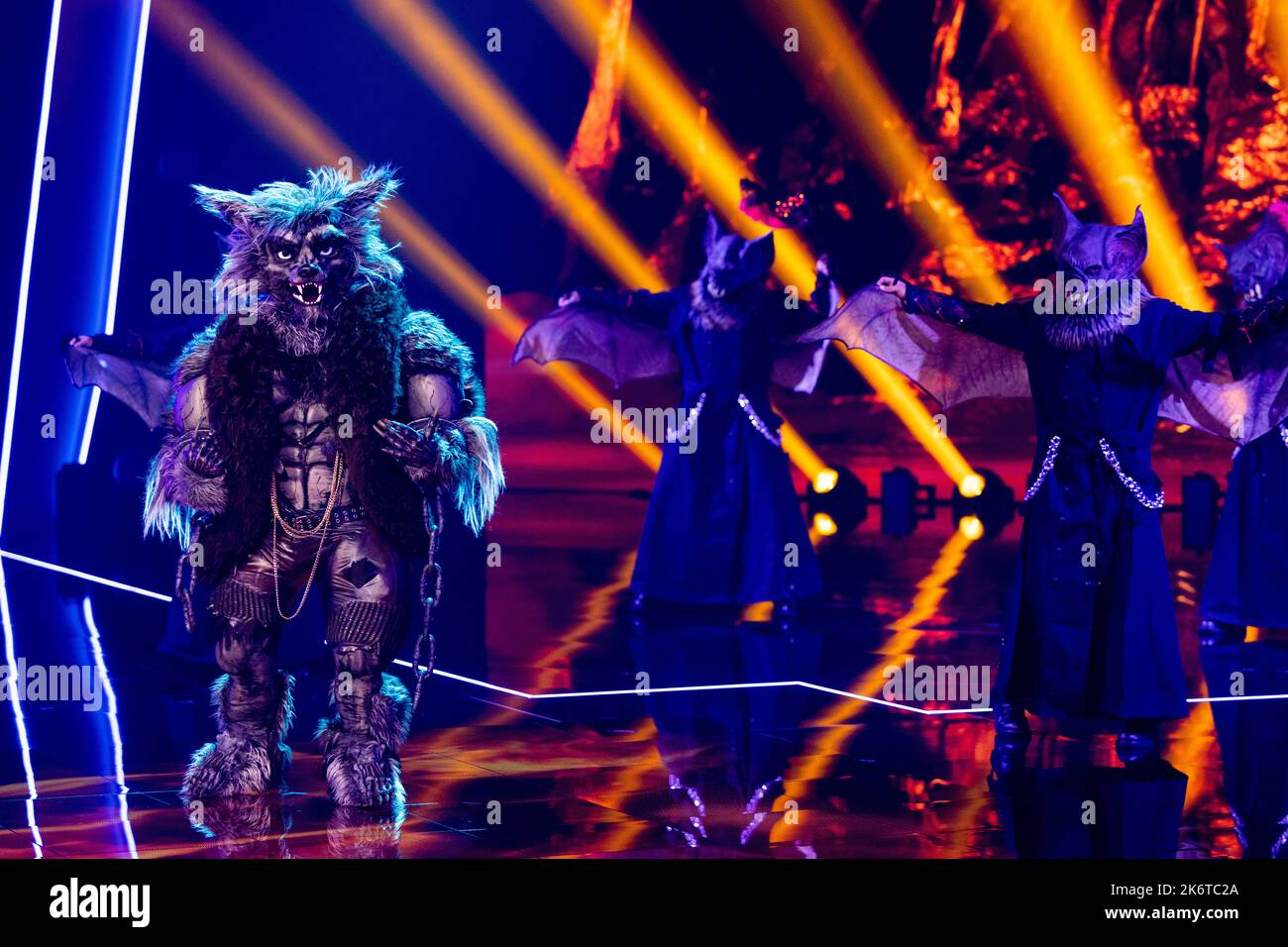 Cologne, Germany. 15th Oct, 2022. The character "The Werewolf" is on ...