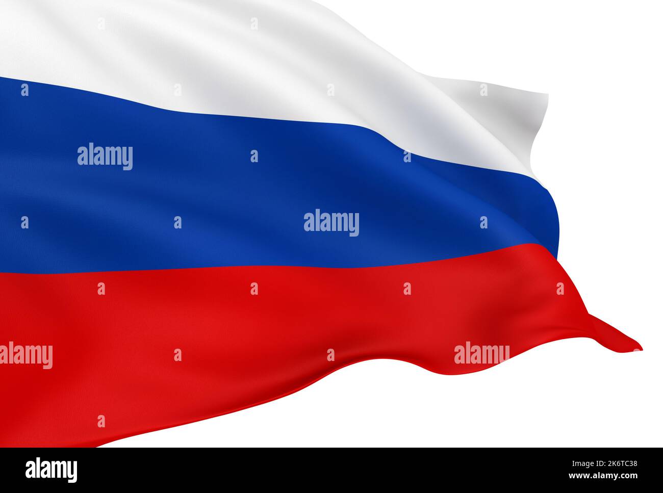 Waving russian flag hi-res stock photography and images - Alamy