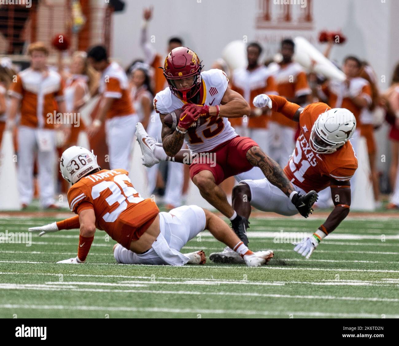 October 15, 2022. Jaylin Noel #13 of the Iowa State Cyclones in action ...