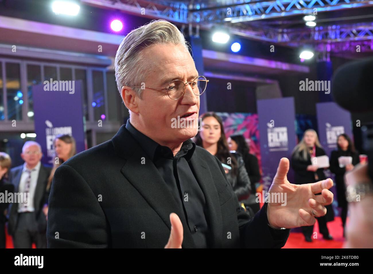 London, UK. 15th Oct, 2022. Linus Roache arrive at the My Policeman ...