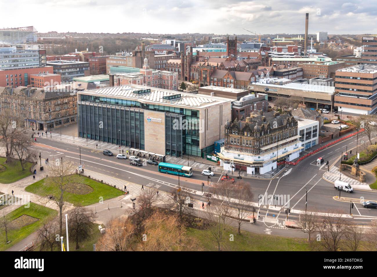 Newcastle University campus buildings Great North Road in Newcastle ...
