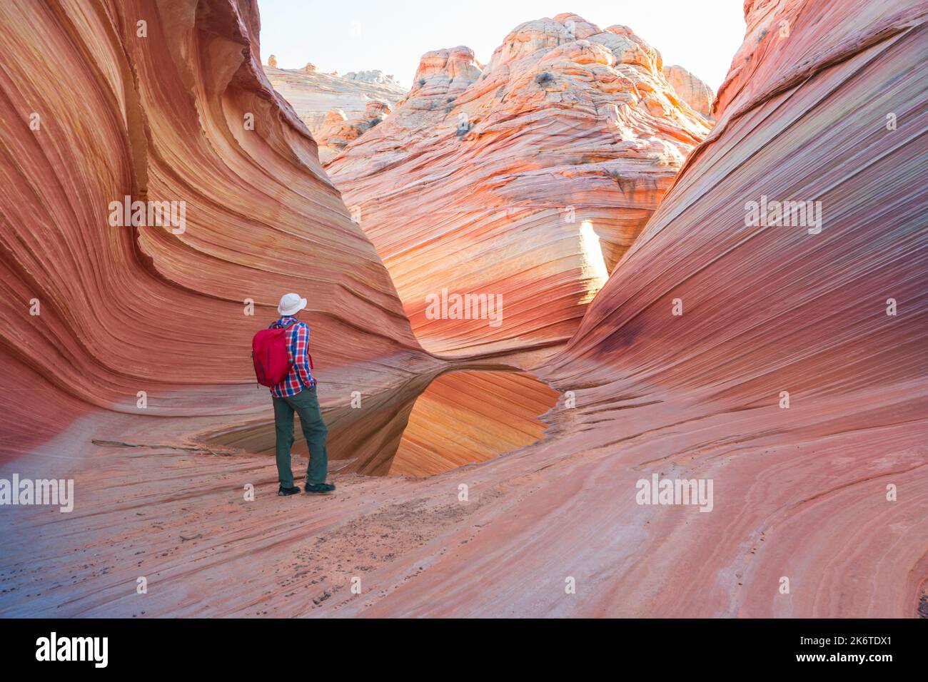 The Wave, Arizona, Vermillion Cliffs, Paria Canyon State Park in the ...