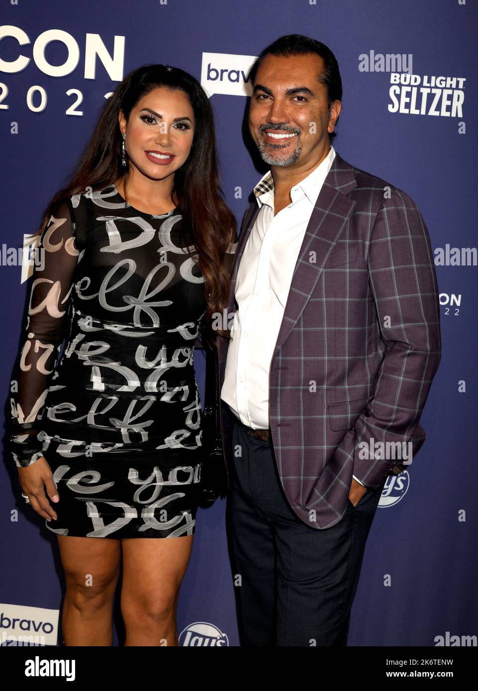 October 14, 2022, New York City, New York, USA: Reality stars JENNIFER AYDIN and her husband ...