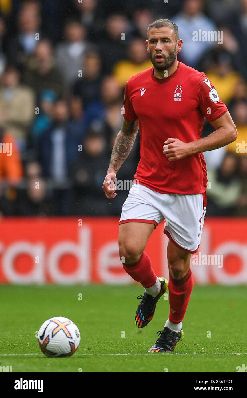Steve Cook #3 of Nottingham Forest during the Premier League match ...