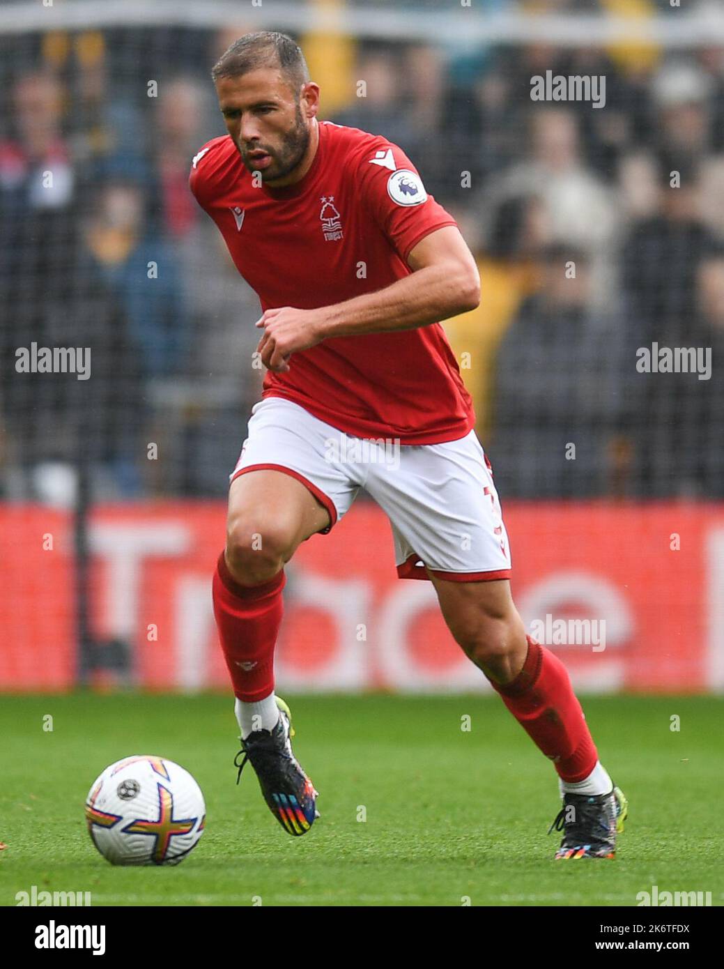 Steve Cook #3 of Nottingham Forest during the Premier League match ...