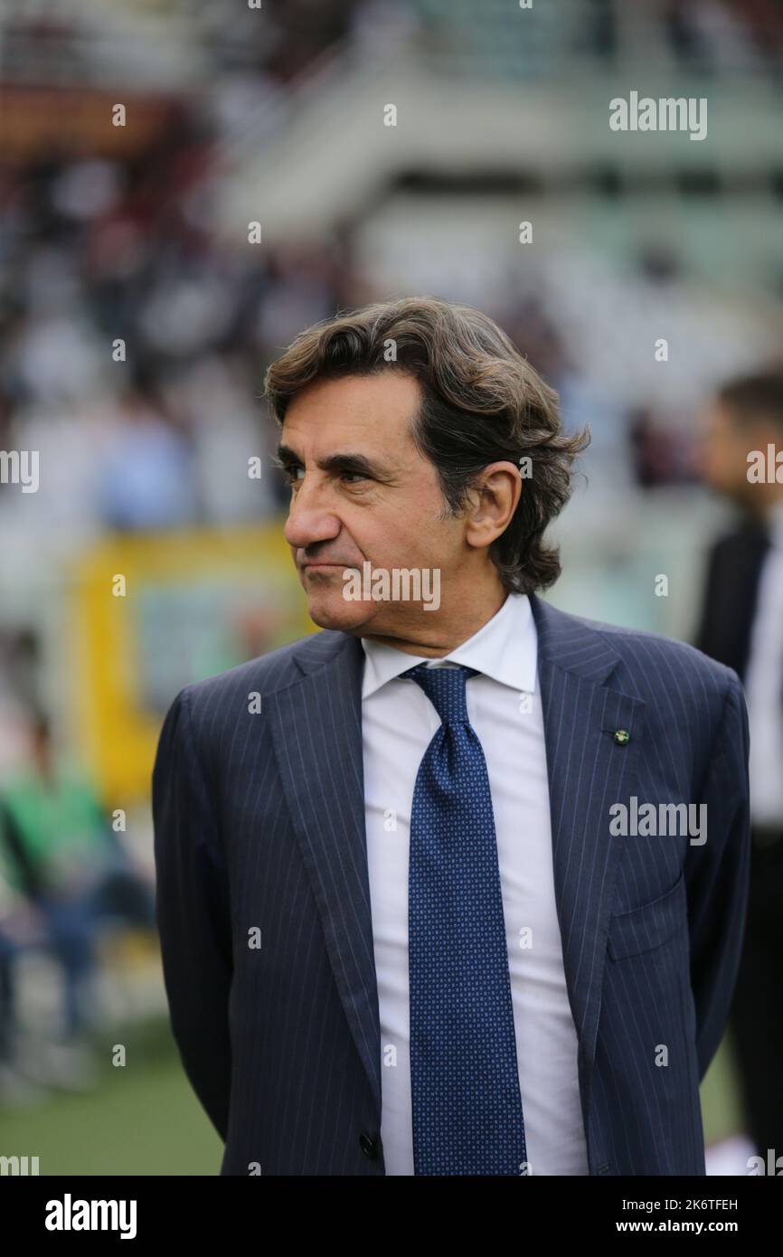 Urbano Cairo, the president of Torino fc during the Italian Serie A ...