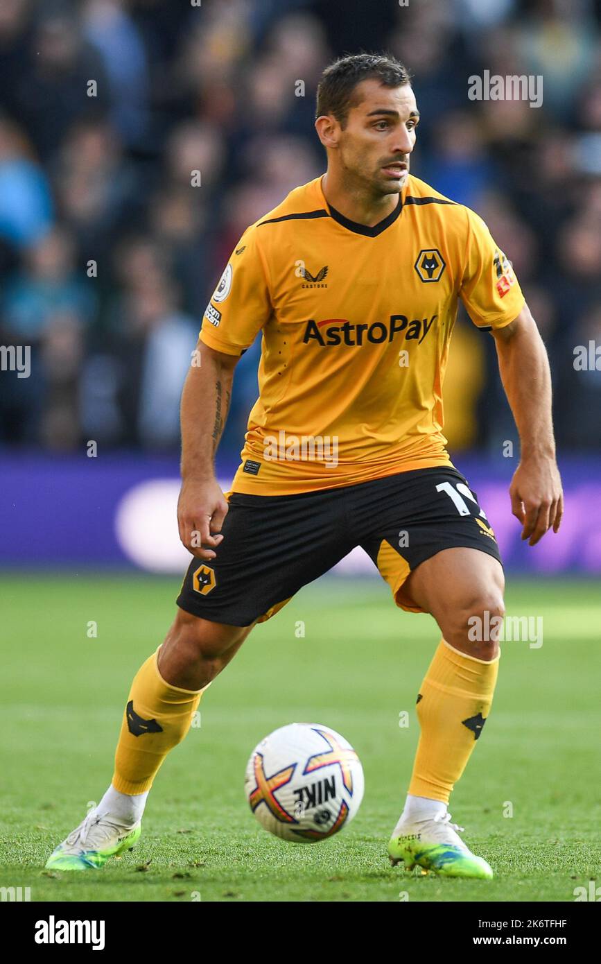 Jonny #19 of Wolverhampton Wanderers during the Premier League match ...