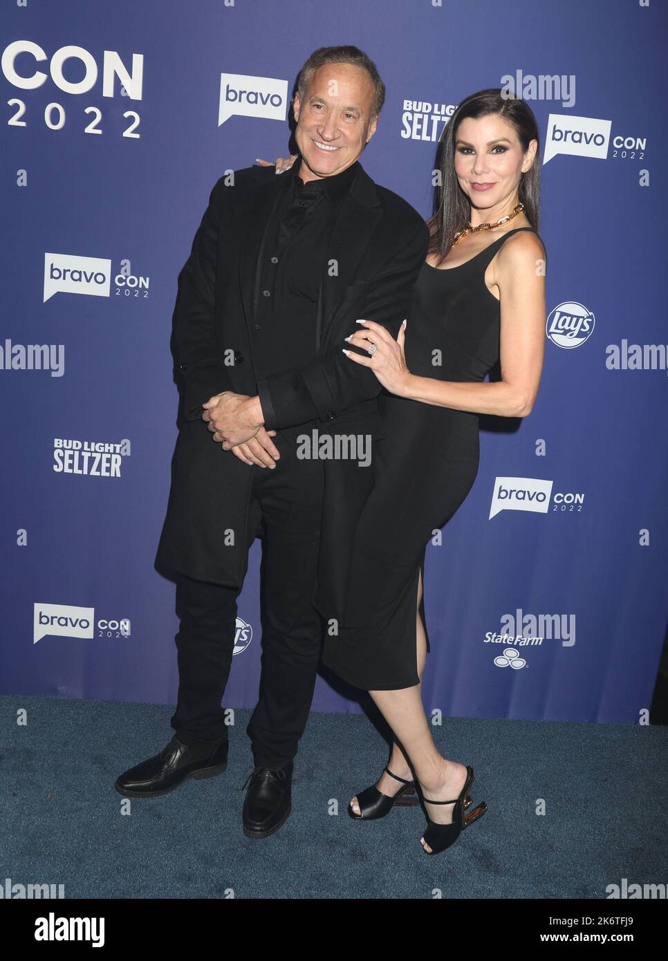 October 14, 2022, New York City, New York, USA: Reality stars HEATHER ...