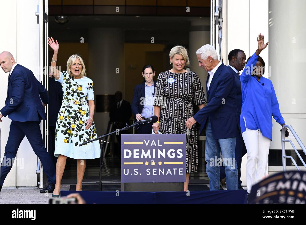 Orlando, Florida. 15th Oct, 2022. First Lady of the United States Dr ...