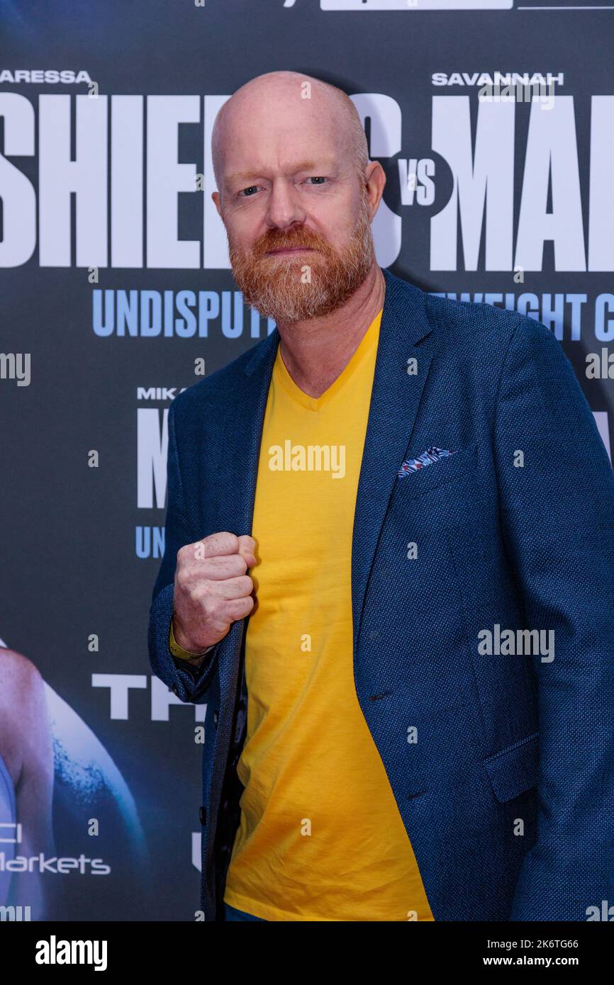 The O2, London, UK. 15th October 2022. Jake Wood arriving at The O2 for ...