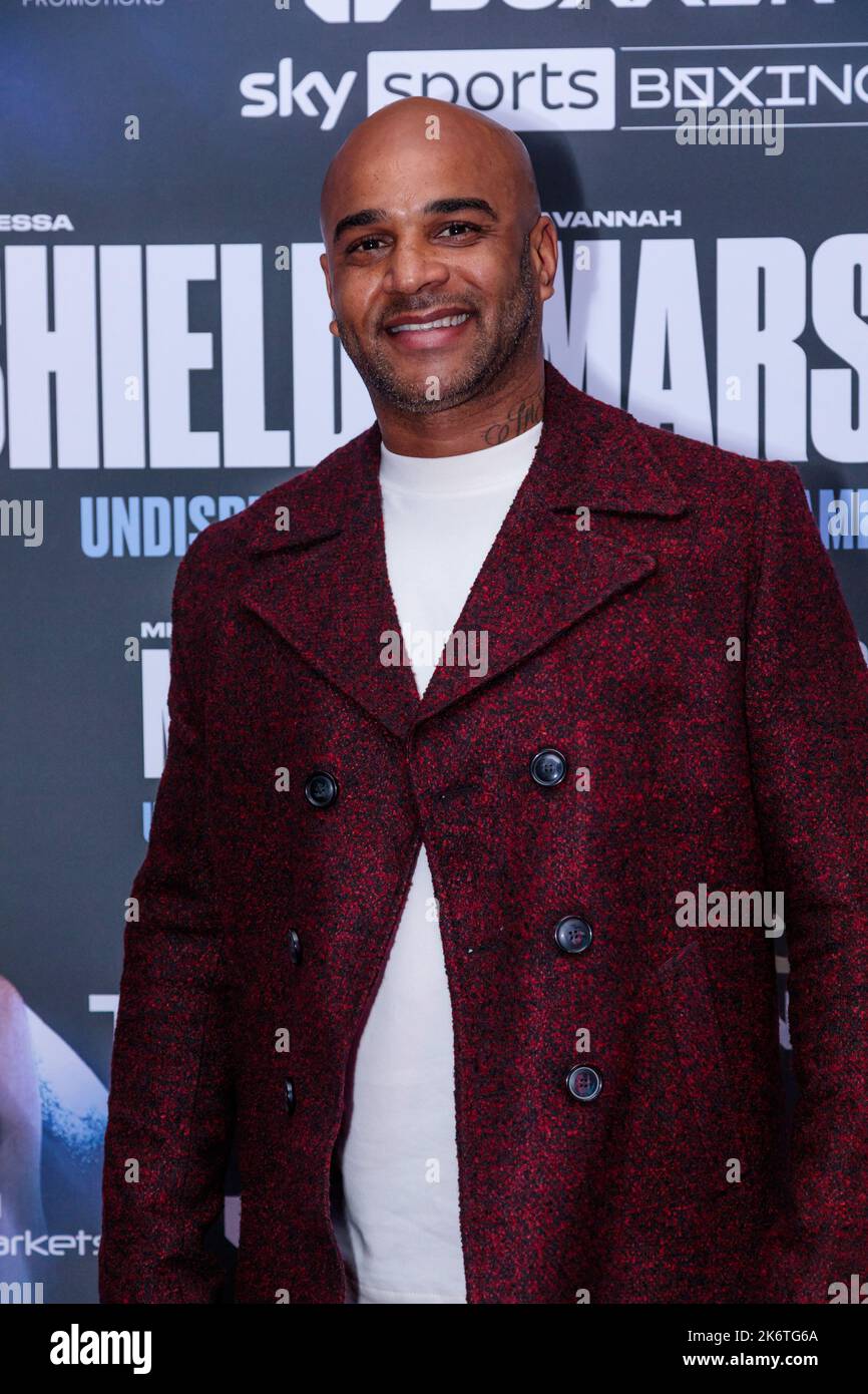 The O2, London, UK. 15th October 2022. Leon McKenzie arriving at The O2 ...
