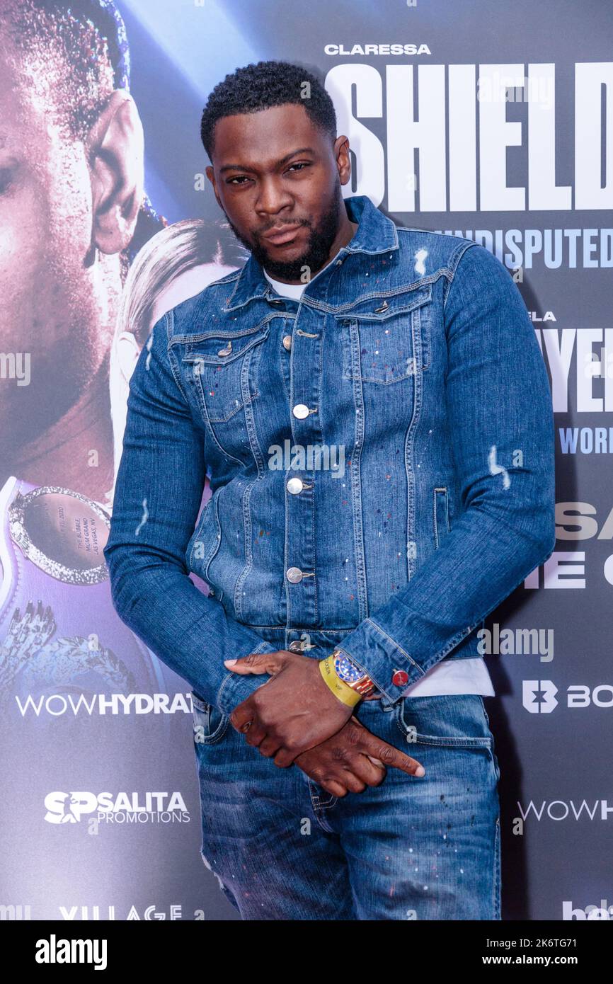 The O2, London, UK. 15th October 2022. Rapman arriving at The O2 for ...