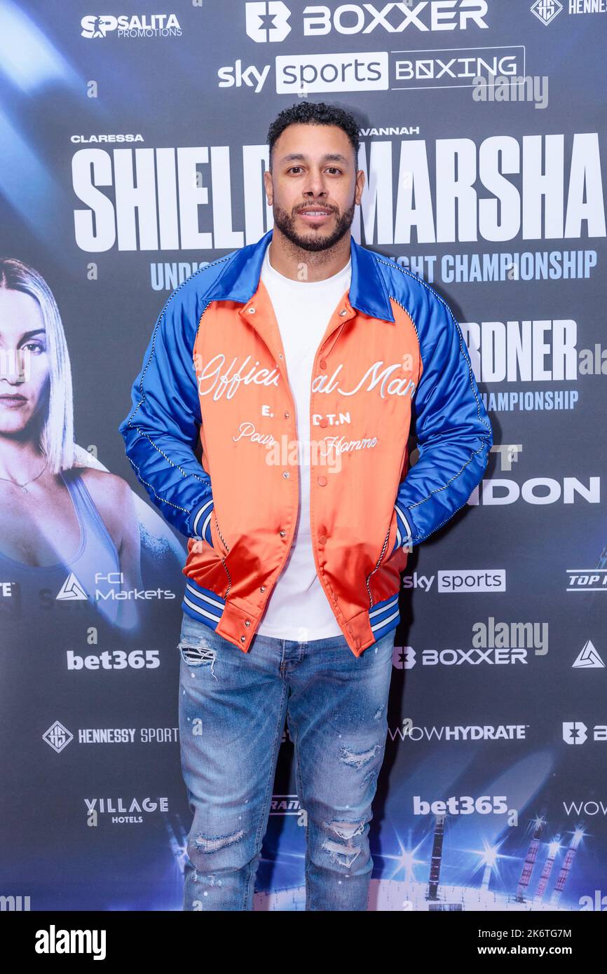 The O2, London, UK. 15th October 2022. Warren Russell from Diversity ...