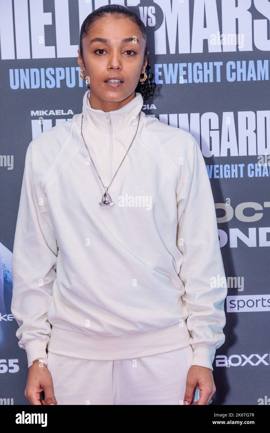 The O2, London, UK. 15th October 2022. Jasmine Jobson arriving at The ...